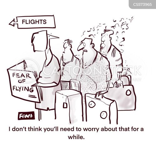 Airplane Passenger Cartoons and Comics - funny pictures from CartoonStock