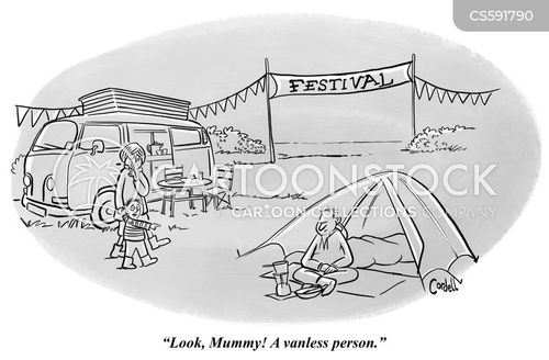Campervan Cartoons and Comics - funny pictures from CartoonStock
