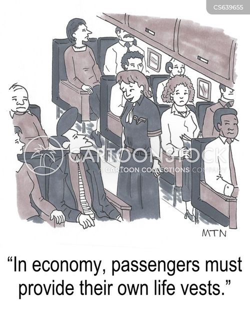 Economy Class Cartoons and Comics - funny pictures from CartoonStock