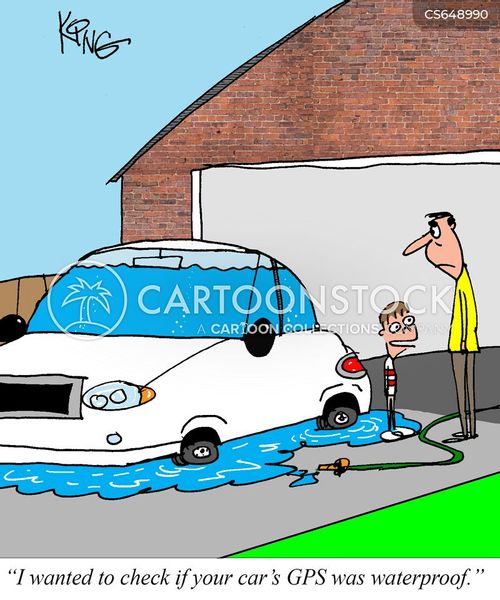 Waterproof Cartoons and Comics - funny pictures from CartoonStock