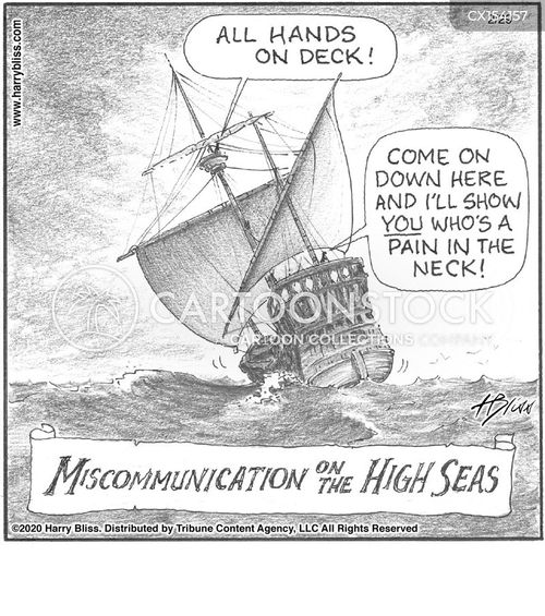 Miscommunication Cartoons and Comics - funny pictures from CartoonStock