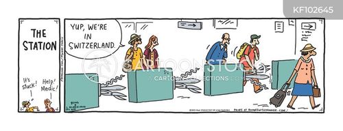 Turnstile Cartoons and Comics - funny pictures from CartoonStock
