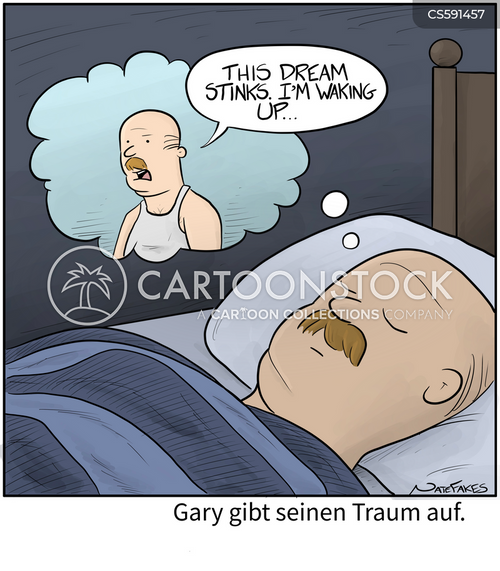 Cartoons und Karikaturen mit Traumversion