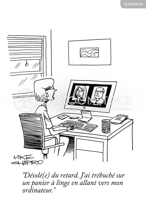 Dessins humoristique et caricaturés avec Travail