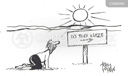 Beatles-themed Maze Cartoons and Comics - funny pictures from CartoonStock