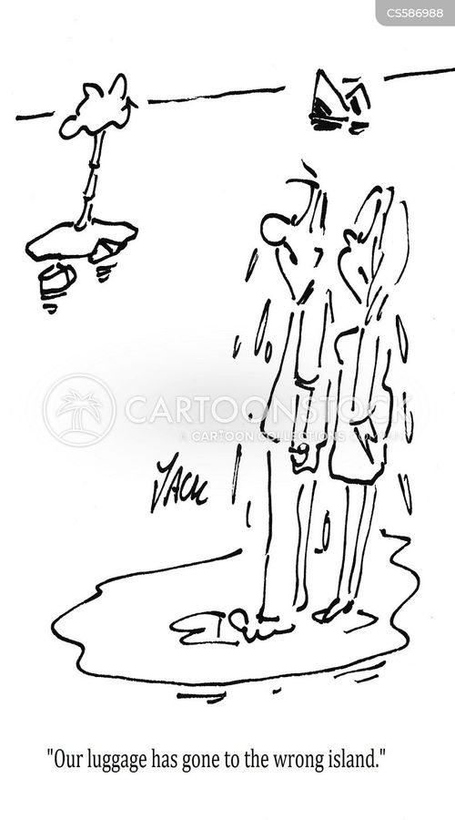 Stranded Tourist Cartoons and Comics - funny pictures from CartoonStock