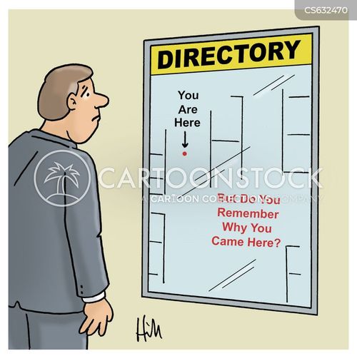Directory Map Cartoons and Comics - funny pictures from CartoonStock