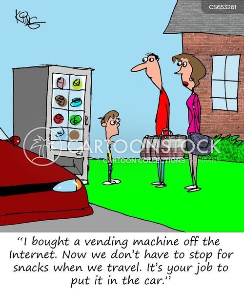 Stop For Snacks Cartoons and Comics - funny pictures from CartoonStock