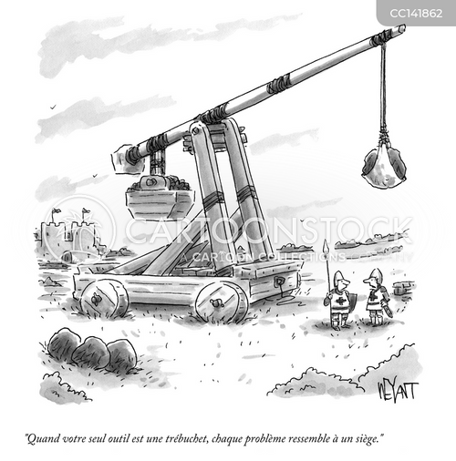 Dessins humoristique et caricaturés avec Mouvement Des Projectiles