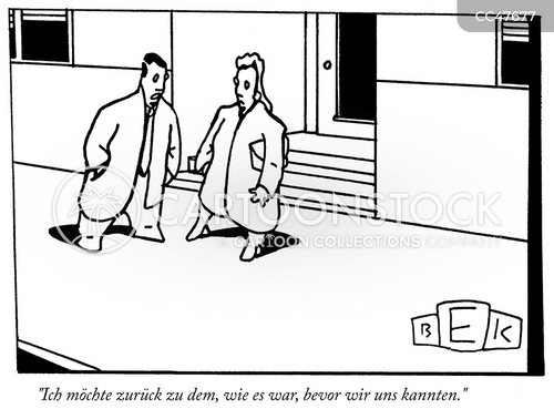 Cartoons und Karikaturen mit Gescheiterte Ehen