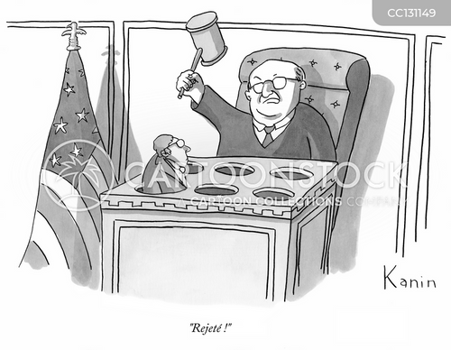 Dessins humoristique et caricaturés avec Tenue De Tribunal