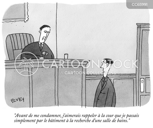 Dessins humoristique et caricaturés avec Perquisition Et Saisie