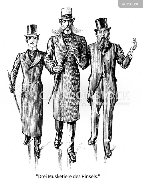 Cartoons und Karikaturen mit Trilby