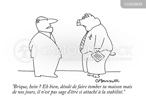 Dessins humoristique et caricaturés avec Les Trois Petits Cochons