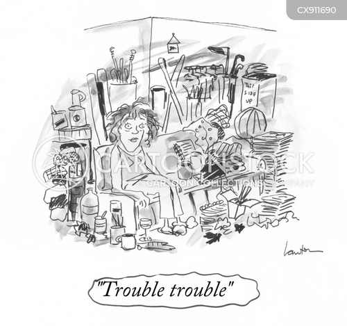 Dessins humoristique et caricaturés avec Troublesome
