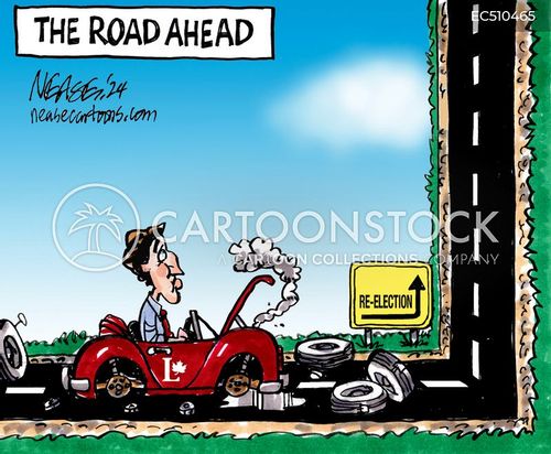 Canadian Roads Cartoons and Comics - funny pictures from CartoonStock
