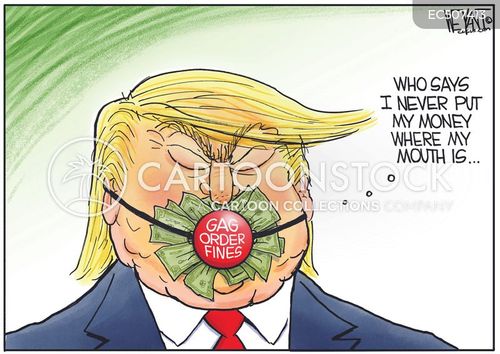 Trump's Order Cartoons and Comics - funny pictures from CartoonStock
