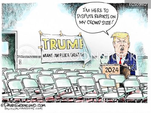 Rally Crowd Cartoons and Comics - funny pictures from CartoonStock