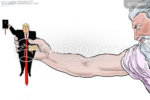 Evangelical Vote Cartoons and Comics - funny pictures from CartoonStock