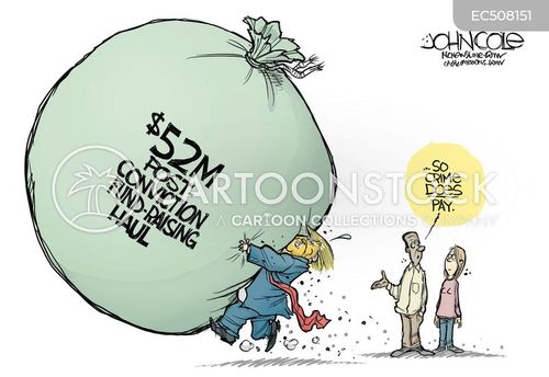Hush Funds Cartoons and Comics - funny pictures from CartoonStock