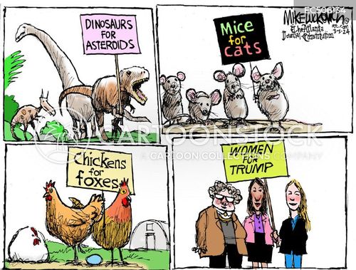 Female Support Cartoons and Comics - funny pictures from CartoonStock