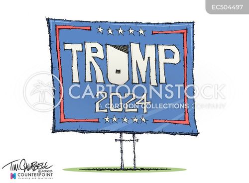 Trump 2024 Cartoons and Comics - funny pictures from CartoonStock