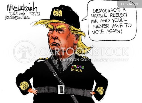 Reelection Threat Cartoons and Comics - funny pictures from CartoonStock