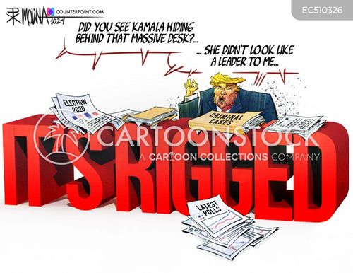 Gop Disinformation Cartoons and Comics - funny pictures from CartoonStock