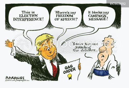 Presidential Rallies Cartoons and Comics - funny pictures from CartoonStock