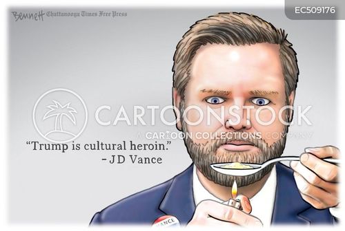 Jd Vance Cartoons and Comics - funny pictures from CartoonStock