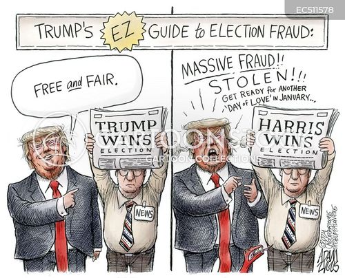 Election Denial Cartoons and Comics - funny pictures from CartoonStock