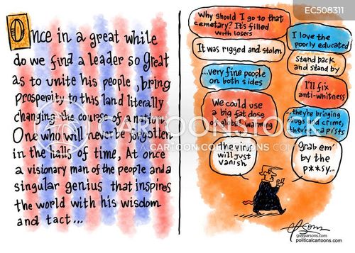 Electing A Felon Cartoons and Comics - funny pictures from CartoonStock