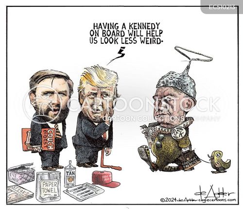 Rfk Junior Cartoons and Comics - funny pictures from CartoonStock