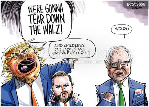 Tim Walz Cartoons and Comics - funny pictures from CartoonStock