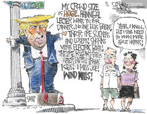 Trump Mad Cartoons and Comics - funny pictures from CartoonStock