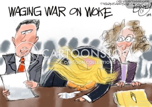 War On Woke Cartoons and Comics - funny pictures from CartoonStock