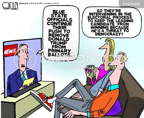 Us Election Process Cartoons and Comics - funny pictures from CartoonStock