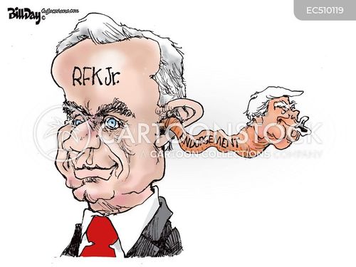 Rfk Jr Cartoons and Comics - funny pictures from CartoonStock