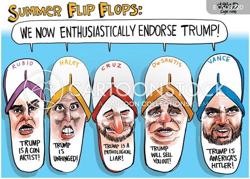 Flip Flop Cartoons and Comics - funny pictures from CartoonStock