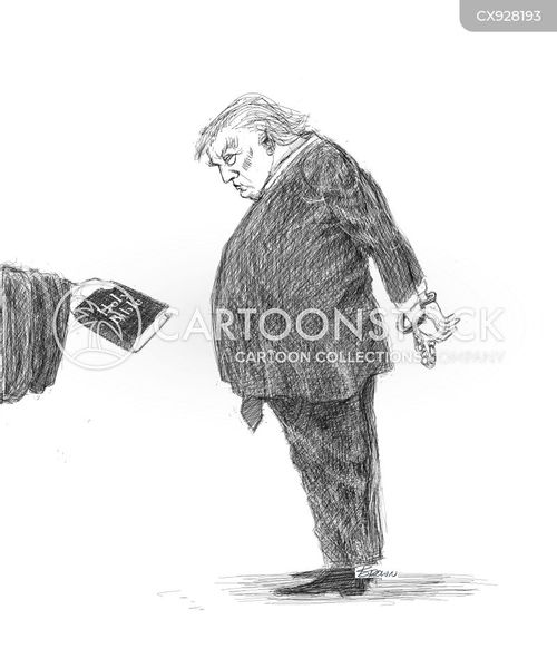 Hush Money Case Cartoons and Comics - funny pictures from CartoonStock