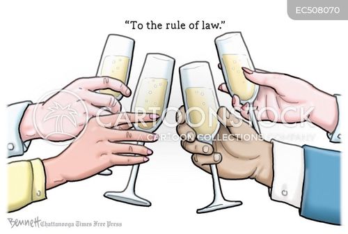 Rule Of Law Cartoons and Comics - funny pictures from CartoonStock