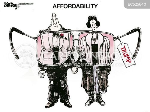 Affordability Cartoons and Comics - funny pictures from CartoonStock