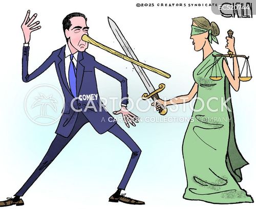 Comey Trial Cartoons and Comics - funny pictures from CartoonStock