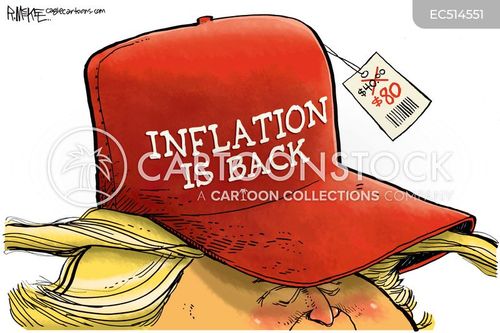 Trump Inflation Cartoons and Comics - funny pictures from CartoonStock