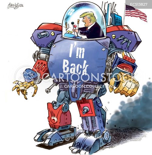 Power Armor Cartoons and Comics - funny pictures from CartoonStock