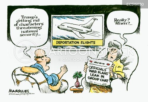 Trump's Deportation Cartoons and Comics - funny pictures from CartoonStock