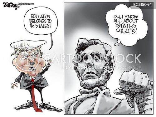 State Vs Federal Cartoons and Comics - funny pictures from CartoonStock