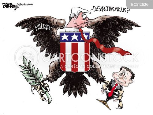 Patriotic Symbolism Cartoons and Comics - funny pictures from CartoonStock