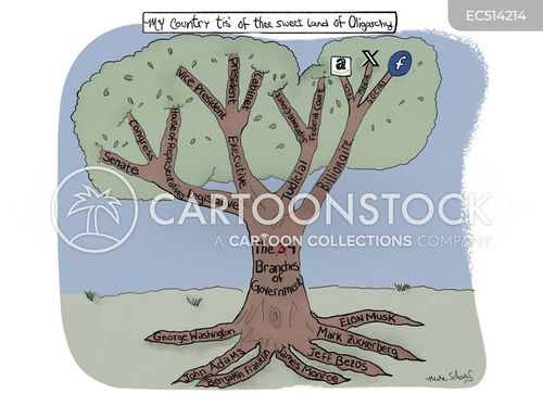 American Oligarchy Cartoons and Comics - funny pictures from CartoonStock