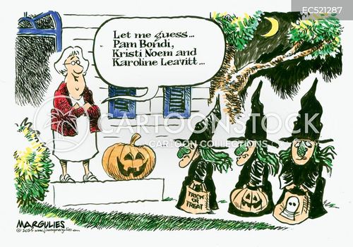 Karoline Leavitt Cartoons and Comics - funny pictures from CartoonStock